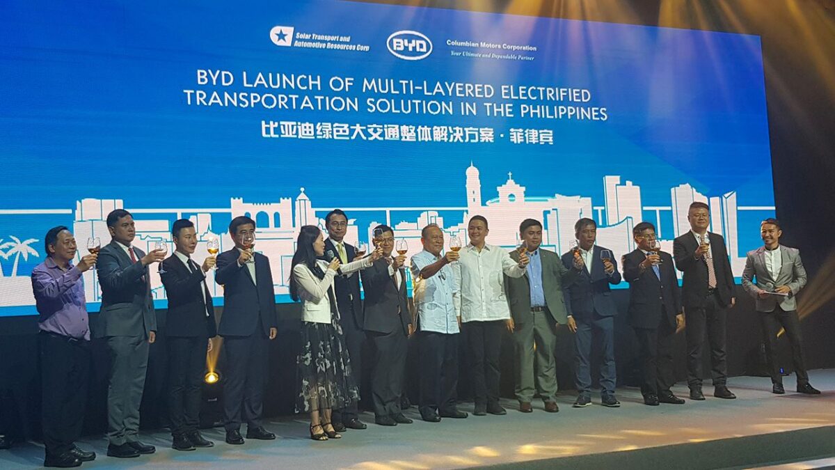 BYD launches their Electric Multi-layered Transportation Solution in ...